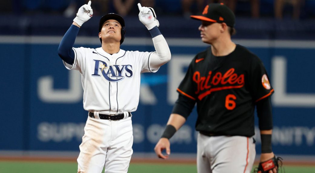 MLB Roundup: Orioles' win streak halted at 10 games in loss to Rays