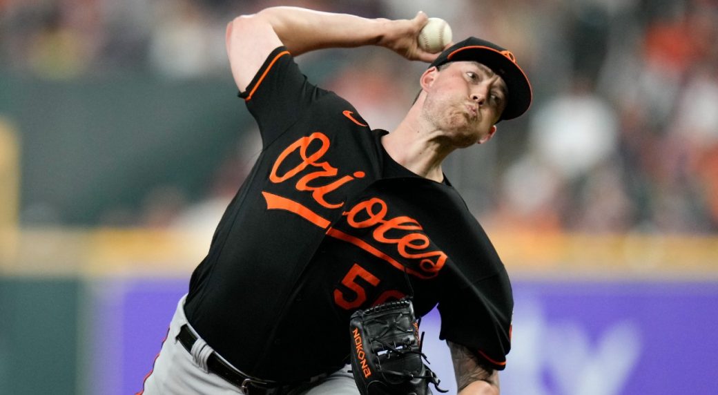 Rookie Kyle Bradish pitches eight-inning gem as Orioles blank Astros