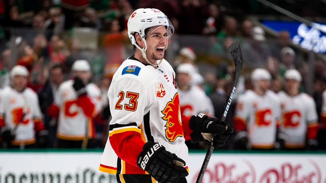 Monahan feels healthy, excited to play ‘high-level hockey’ after trade ...