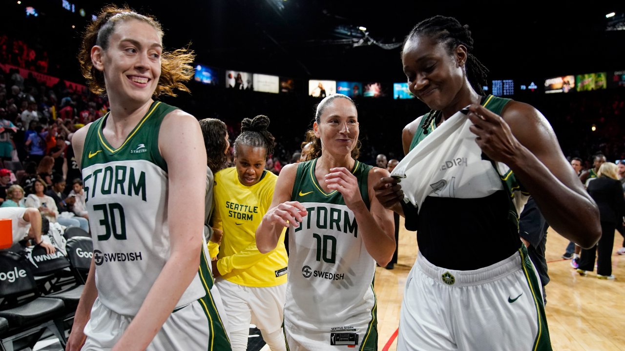 Lloyd has 26, Storm defeat Aces in thrilling WNBA semifinals opener ...