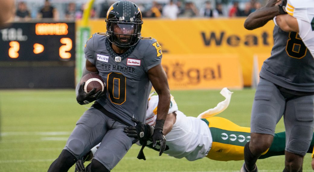 Tiger-Cats receiver Bralon Addison to have surgery for ruptured Achilles