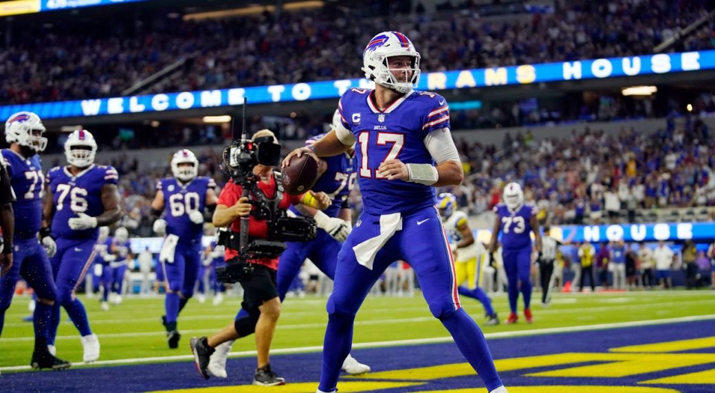 The Allen Show: Football world raving about Bills QB after huge opening ...