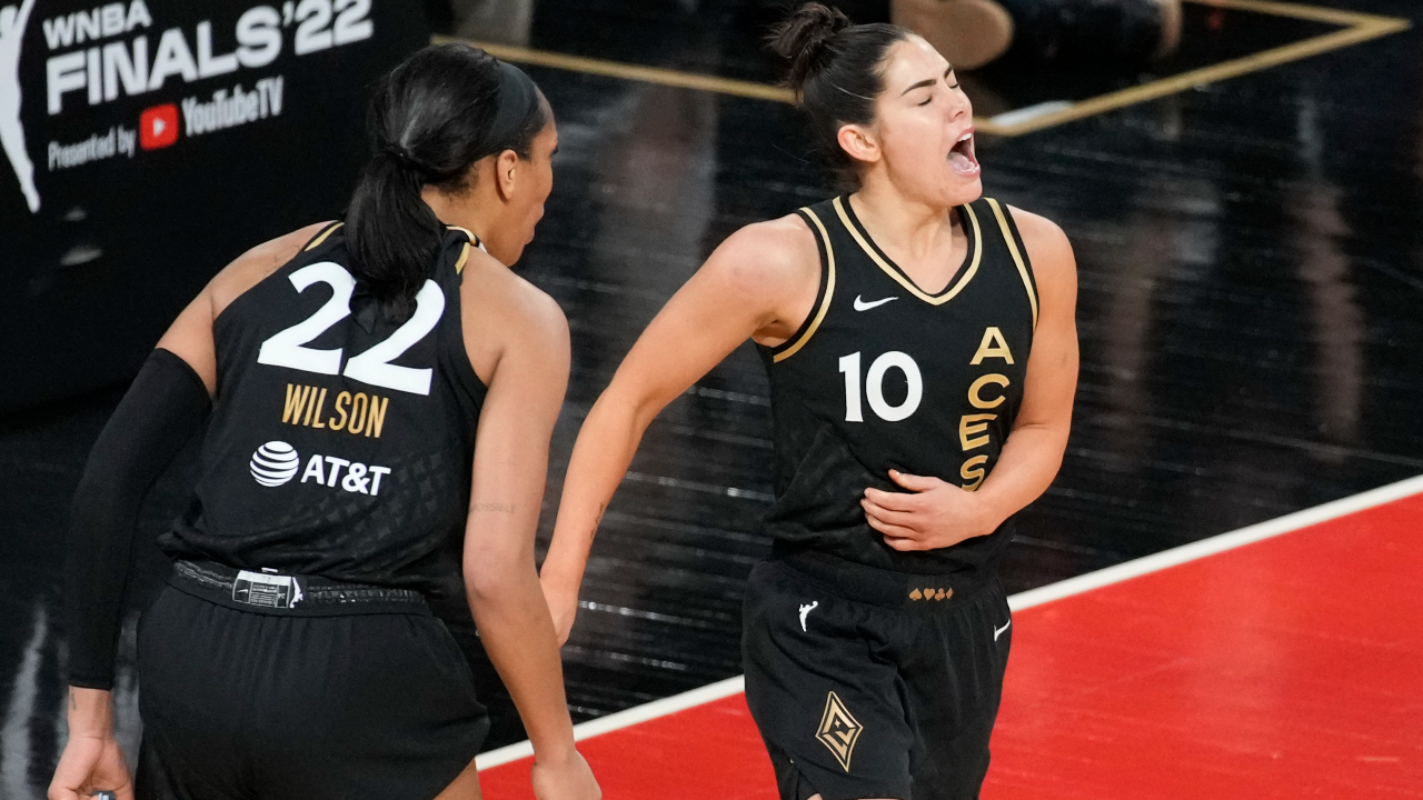WNBA Finals Game 2 takeaways: Aces' Plum gets back in her shooting ...