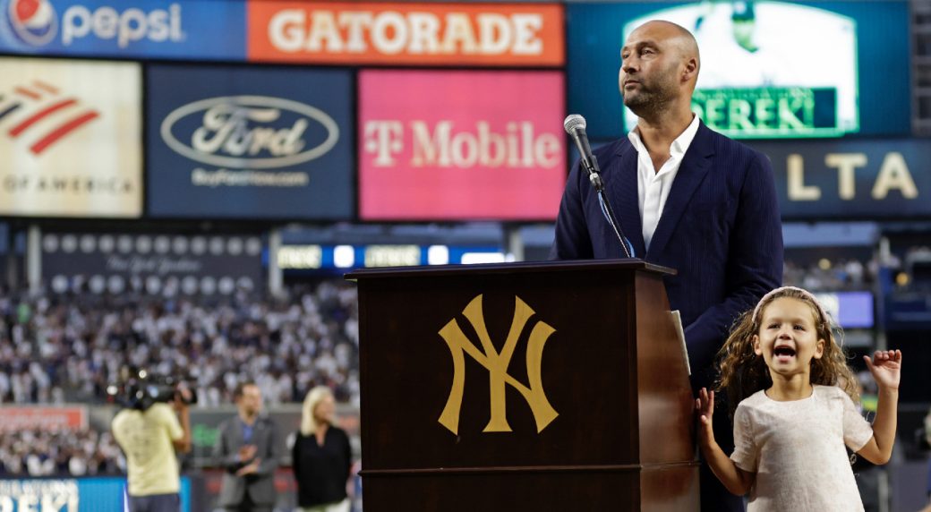 Yankees honour ex-captain Derek Jeter on Hall of Fame induction