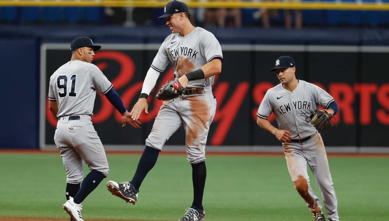 Judge cranks 53rd homer as Yankees avoid 3-game sweep to Rays ...