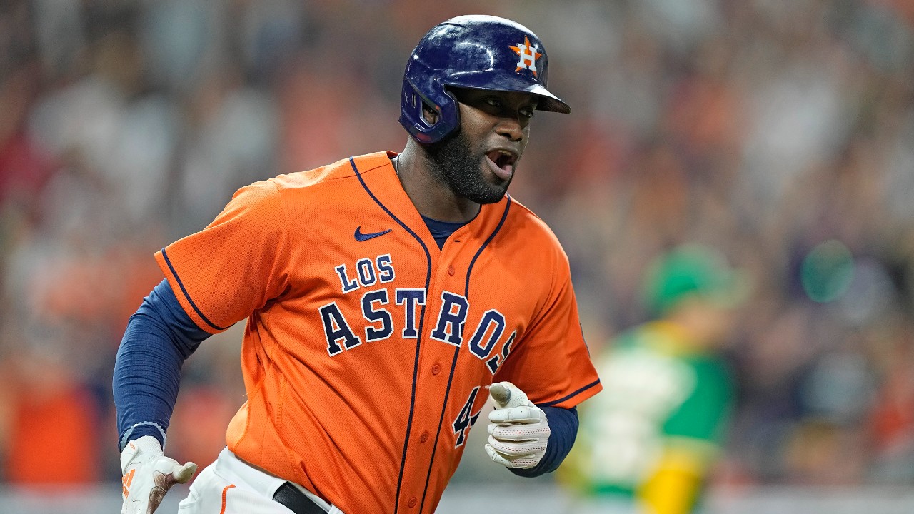 MLB Playoffs Watch: Alvarez hits 3 HRs, Astros beat A's to secure berth ...