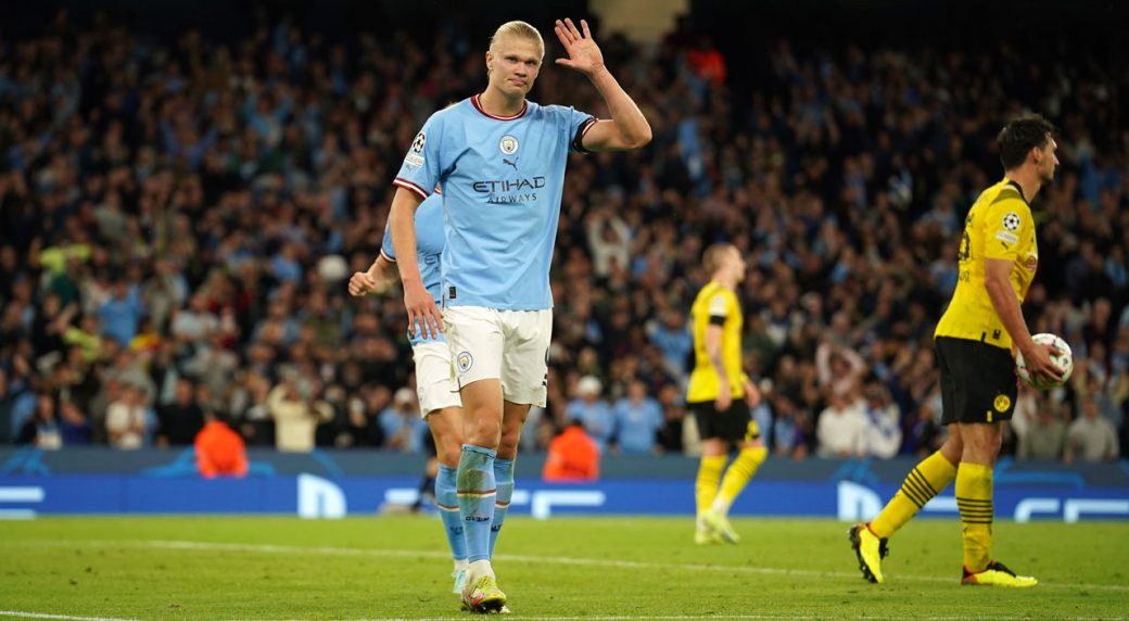 Haaland out of Man City's game at Leicester with ankle knock