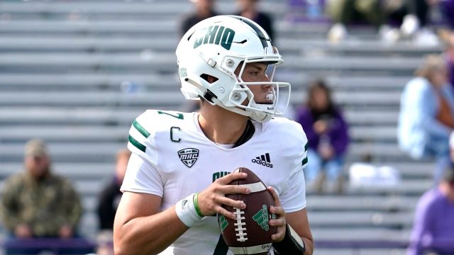 Ohio QB Kurtis Rourke exits with knee injury vs. Ball State - Sportsnet.ca