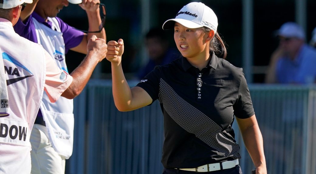 Chinese rookie Yin among three tied for LPGA Tour lead in Ohio