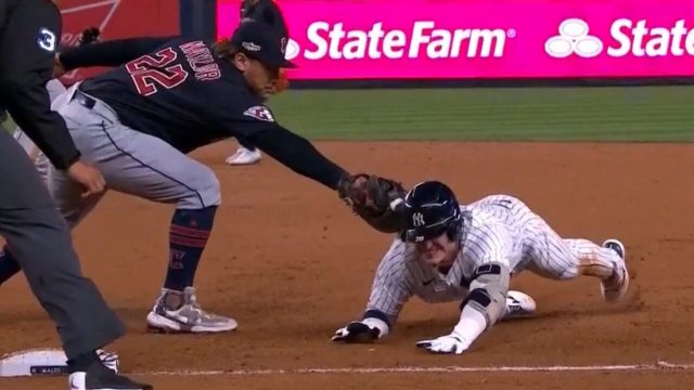 Cole cruises, Bader, Rizzo bash, Yankees beat Guardians