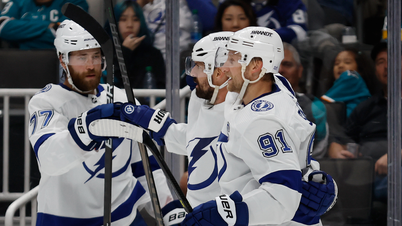 Kucherov scores late in the third as Lightning defeat Sharks - Sportsnet.ca