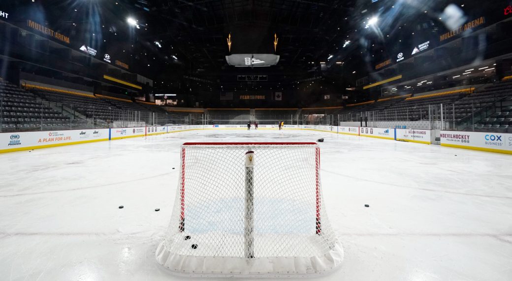 Coyotes stay optimistic, hope for intimate atmosphere in new home at ...