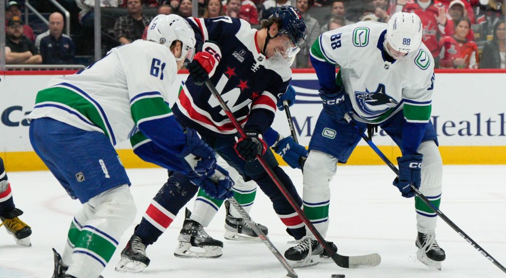 Canucks blow another lead, fall to 0-3 with loss to Capitals
