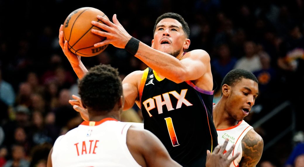 Devin Booker scores 30 points, Suns beat Rockets