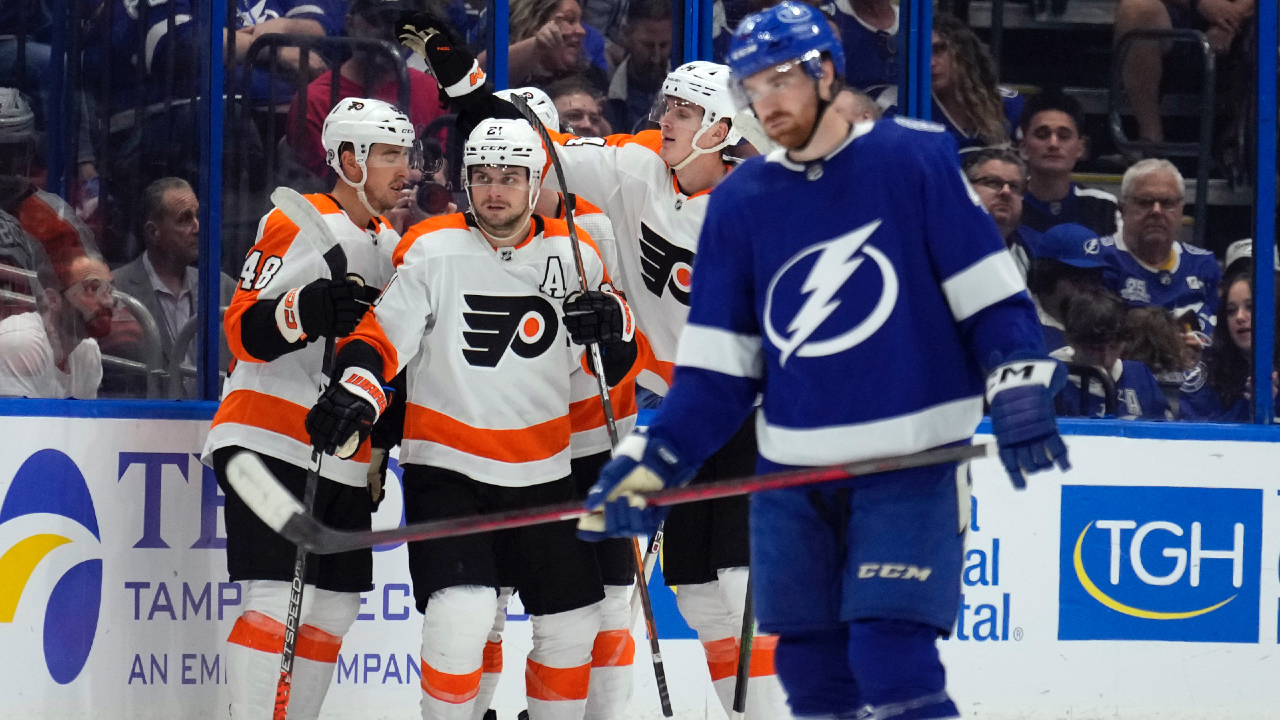 NHL Roundup: Flyers beat Lightning for 3rd comeback win in a row ...