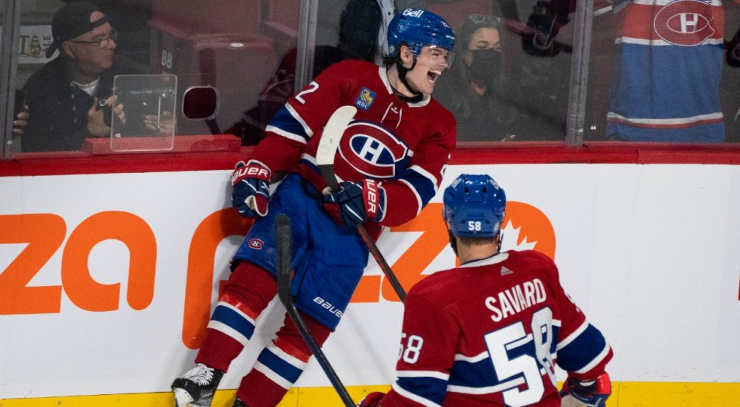 Anderson nets late winner, Caufield scores twice as Canadiens top Maple ...