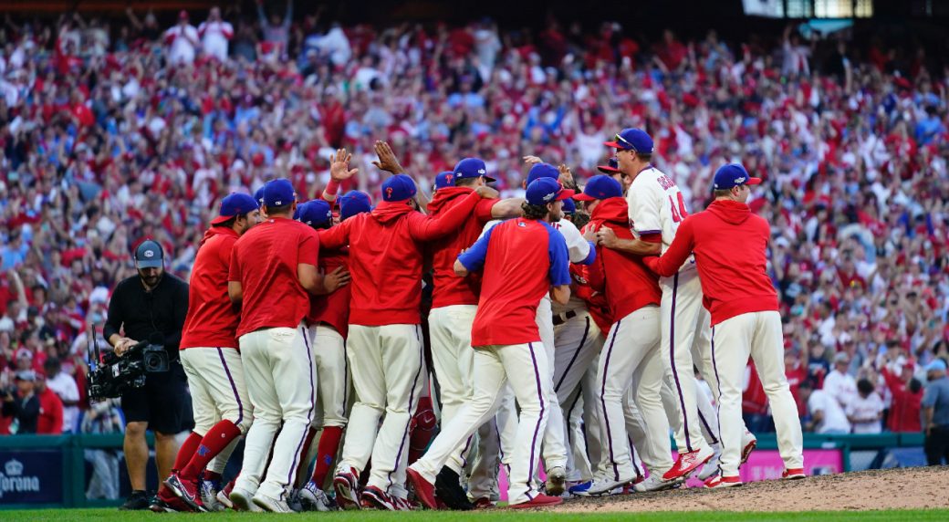 Phillies eliminate defending champion Braves in Game 4, advance to NLCS