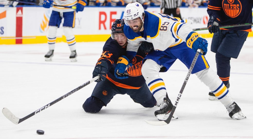 Thompson nets his first of the season, Comrie shines as Sabres hold off ...