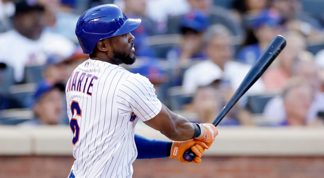 Marte in Mets lineup, Alvarez also on playoff roster vs Padres