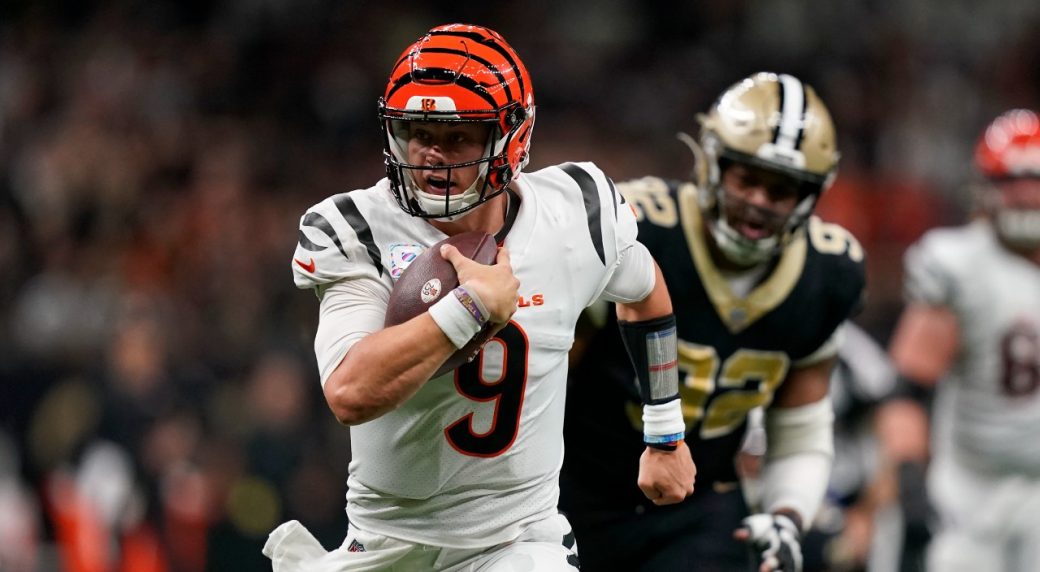 Burrow-Chase connection leads Bengals past Saints