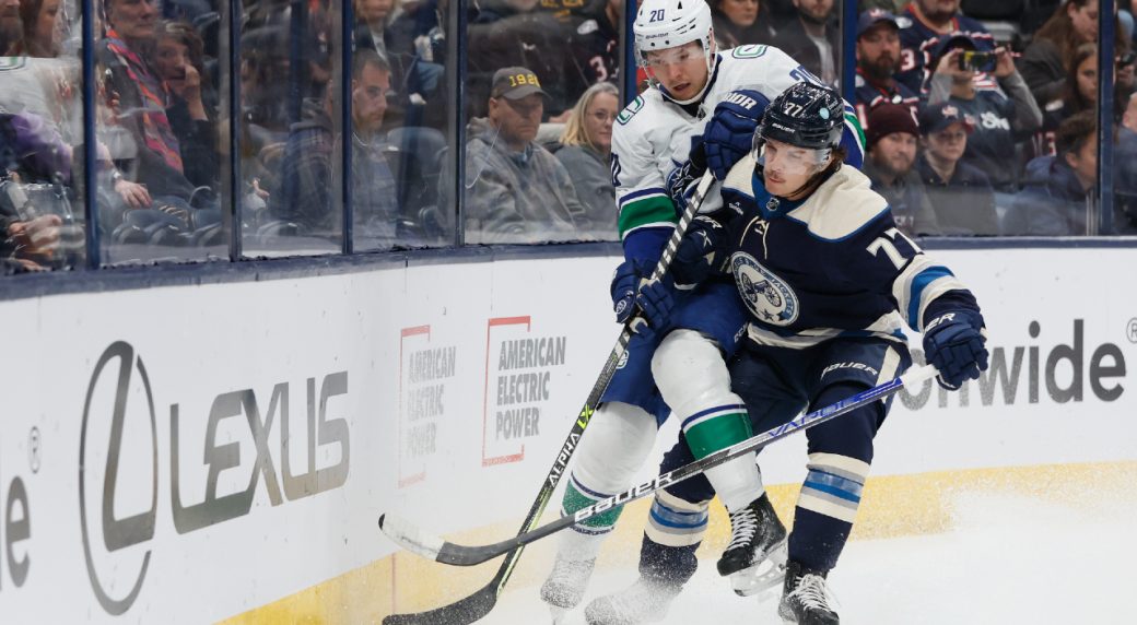 Canucks blow another multi-goal lead, lose to Blue Jackets in overtime