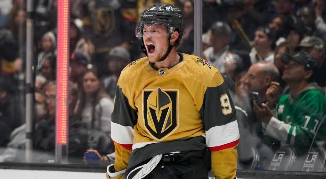 Stone breaks tie with 24.9 seconds left, Golden Knights edge Kings