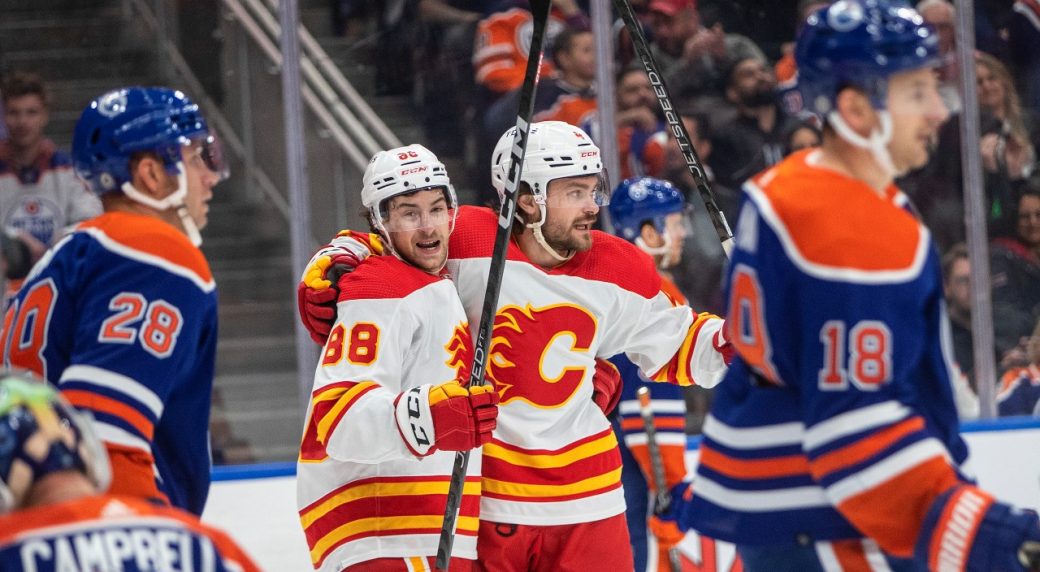 Flames hold on to beat Oilers as Battle of Alberta resumes