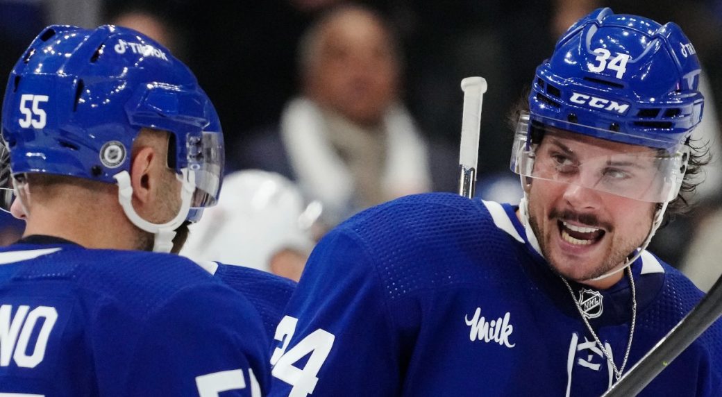 NHL Live Tracker: Maple Leafs vs. Golden Knights