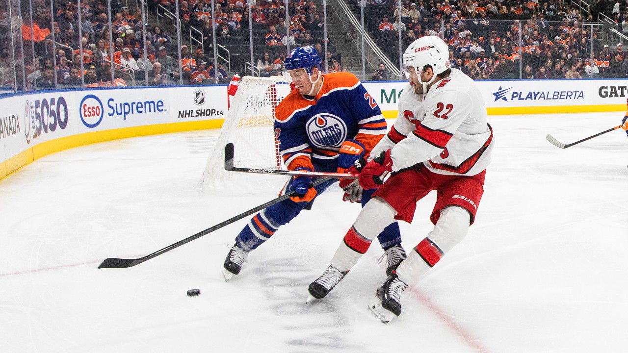 Nugent-Hopkins notches four points, Oilers beat Hurricanes - Sportsnet.ca