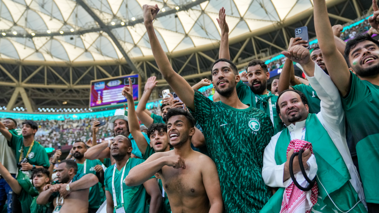 Saudis jubilant after World Cup win, announce national holiday ...