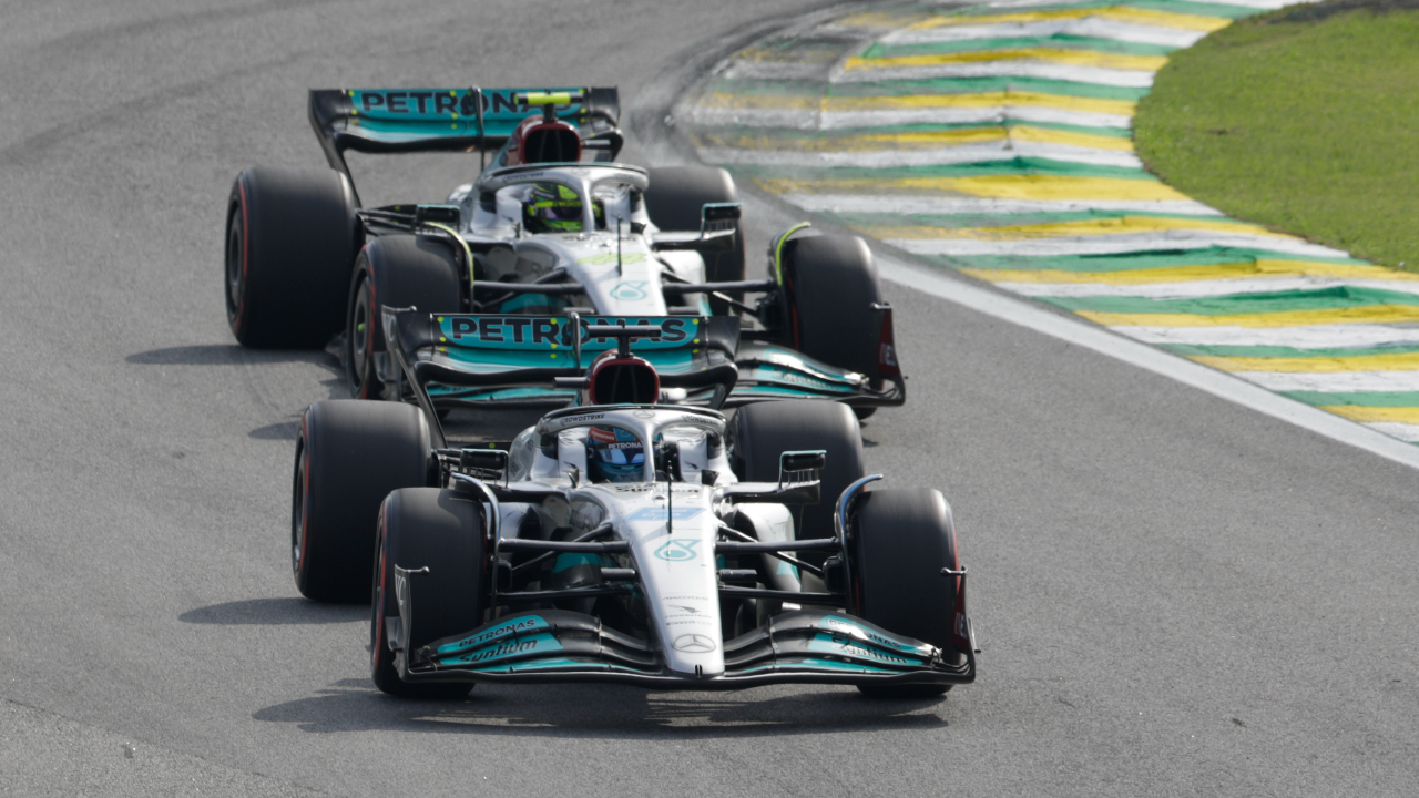 Russell wins his 1st F1 race in Mercedes 1-2 at Brazilian GP - Sportsnet.ca