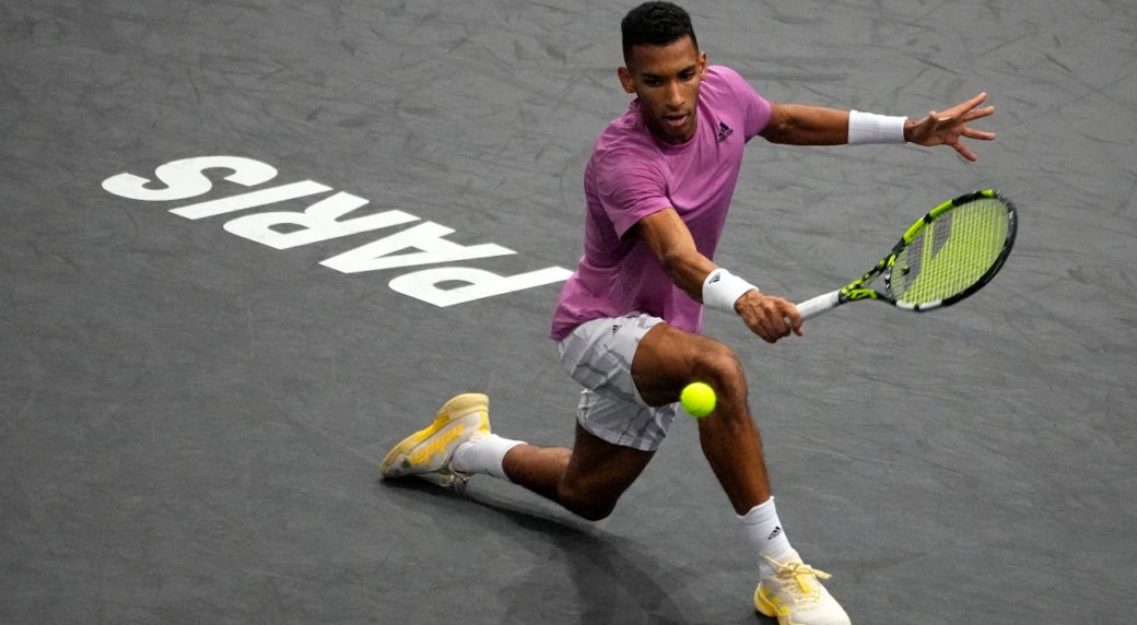 Auger-Aliassime snaps winning streak with loss to Rune in Paris Masters semifinal