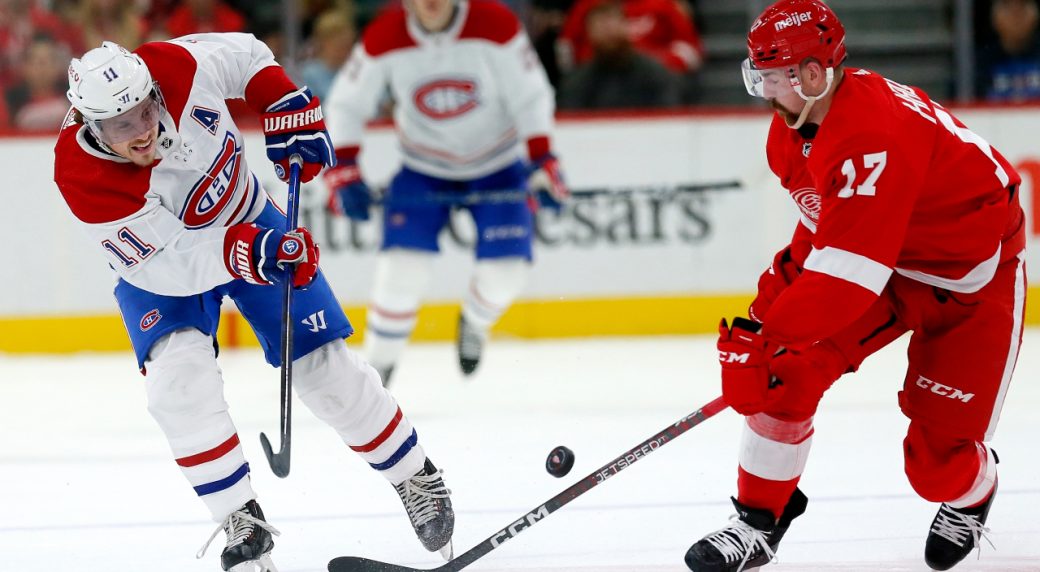 Caufield, Suzuki score in shootout as Canadiens beat Red Wings