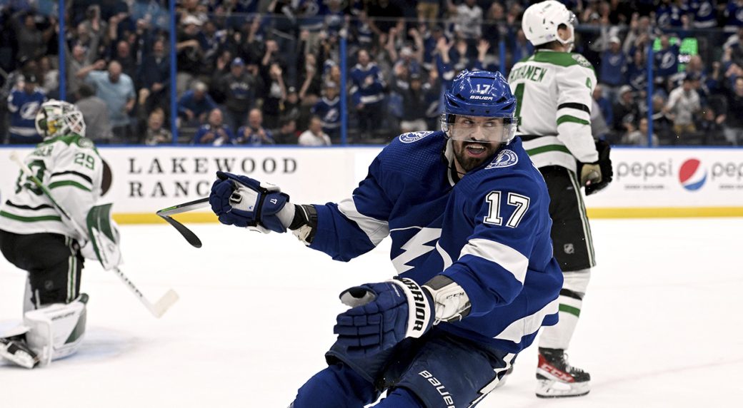 Alex Killorn scores in overtime as Lightning beat Stars