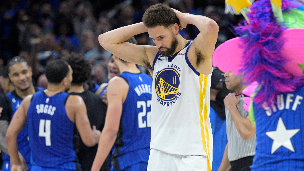 Warriors' Klay Thompson coming off bench for first time since rookie ...