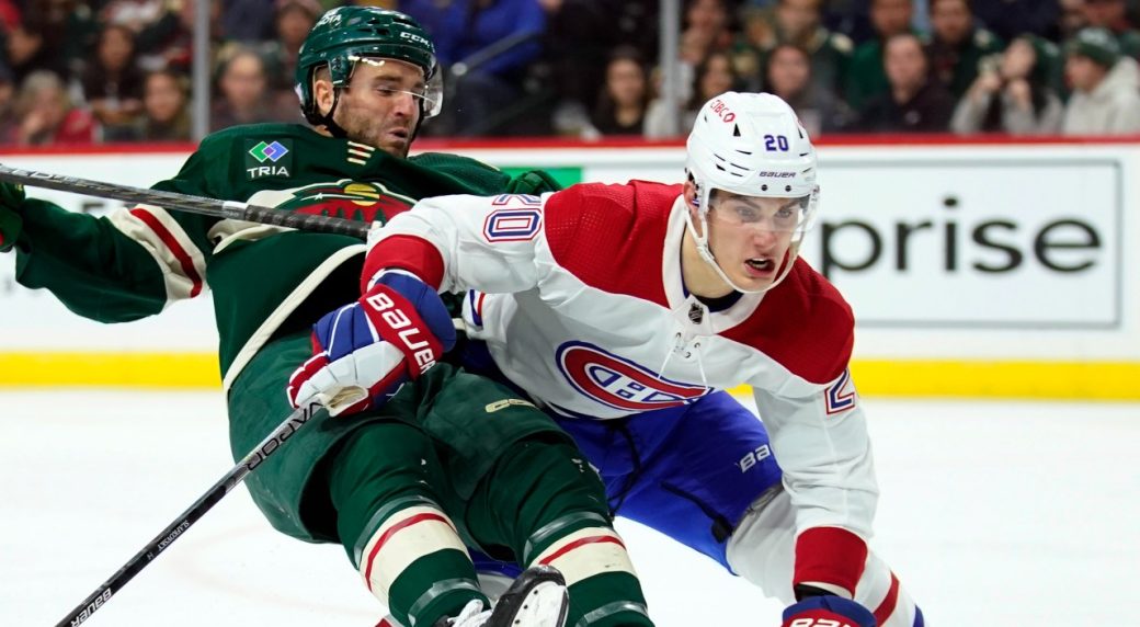 Slafkovsky speaks about suspension, returns Tuesday vs. Devils