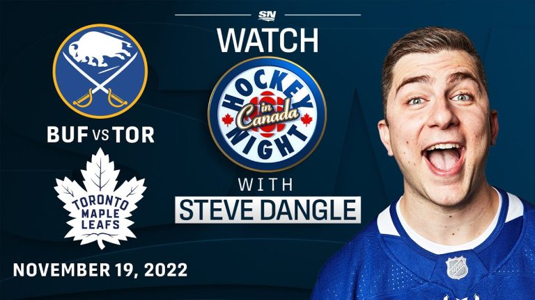 Watch Hockey Night in Canada with Steve Dangle: Maple Leafs vs. Sabres ...