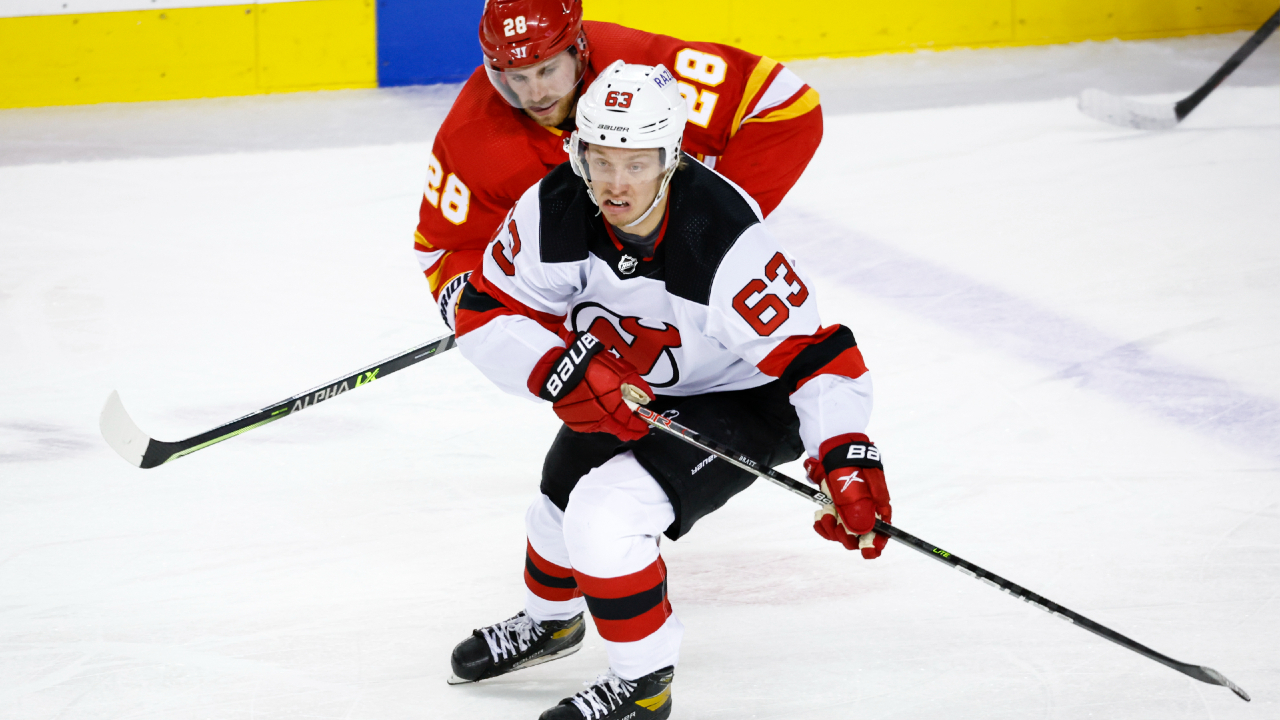 Flames lose fourth in a row, fall in OT against surging Devils ...