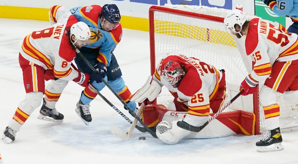 Flames' Andersson, Huberdeau score in shootout victory over Panthers