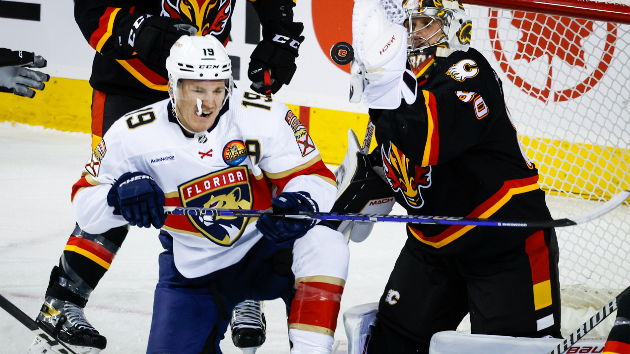 As Flames dominate Panthers, fans give Tkachuk mixed welcome upon ...