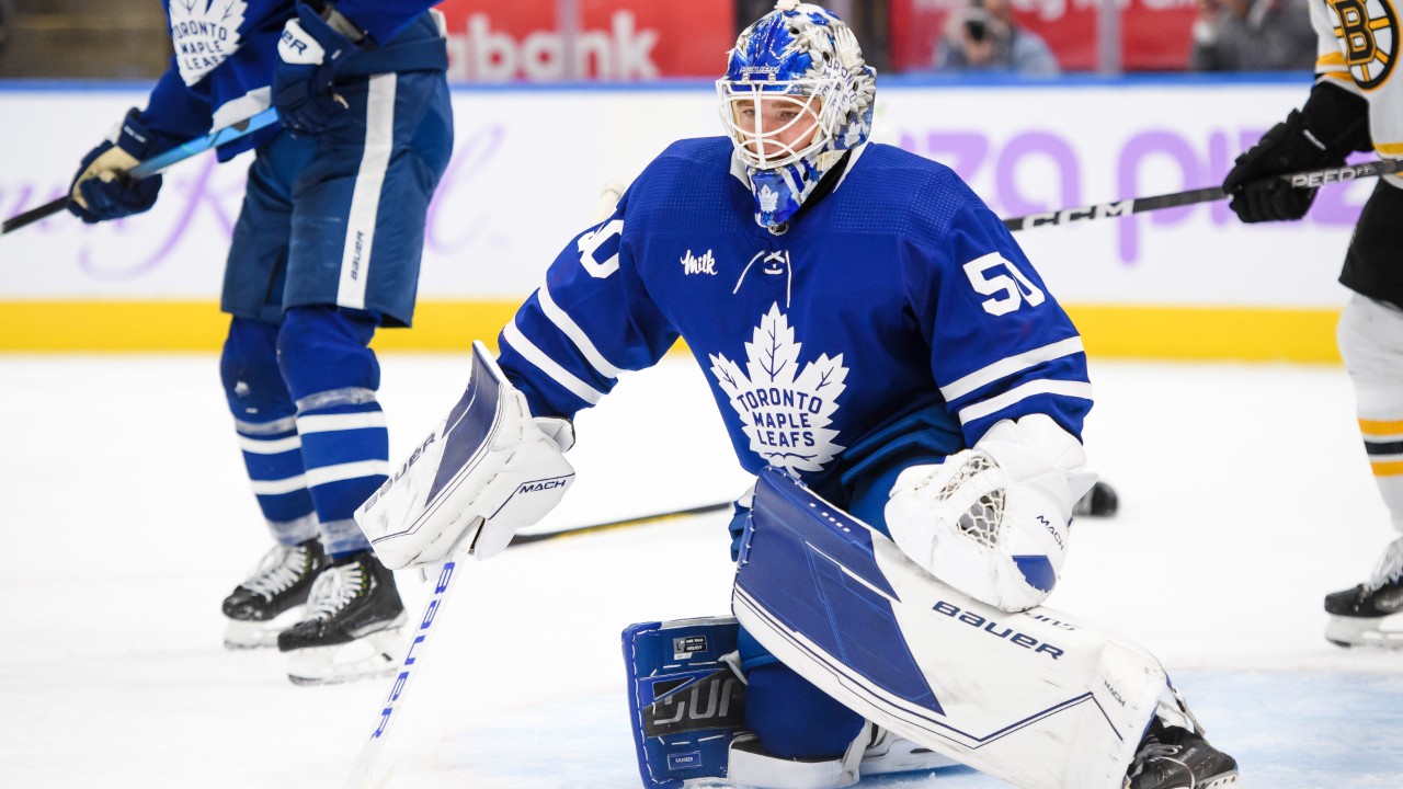 Devils sign former Maple Leafs goalie Kallgren to one-year deal ...