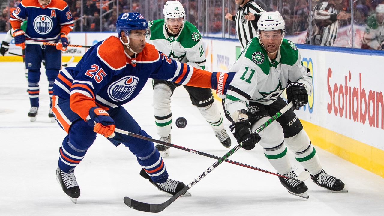 Benn scores three goals as Stars defeat Oilers - Sportsnet.ca