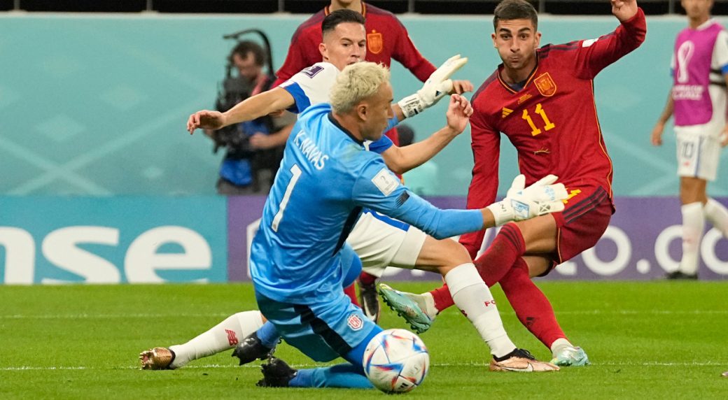 Spain deliver masterful performance in seven-goal rout of Cost Rica at ...