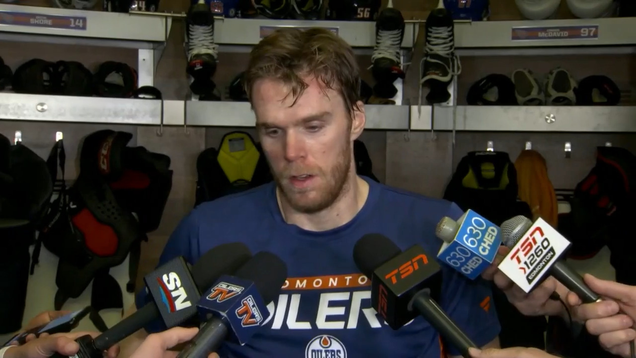 Connor McDavid on OT goal being called off: 'League's got to clarify ...
