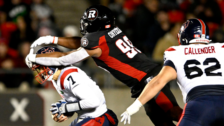 Defensive lineman Kene Onyeka re-signs with Ottawa Redblacks - Sportsnet.ca