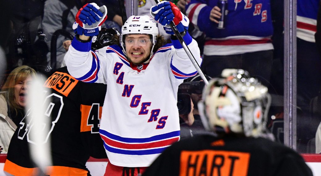NHL Roundup: Rangers' winning streak extends to six games with victory ...