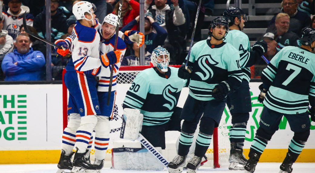 McDavid glides to five-point night as Oilers crush Kraken