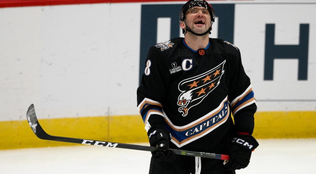 Ovechkin passes Howe for second all-time with 802nd NHL goal, Capitals ...
