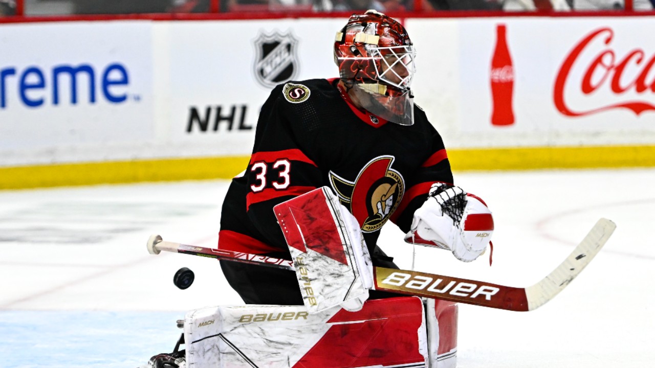 Senators' Talbot to miss game vs. Blackhawks with lower-body injury ...
