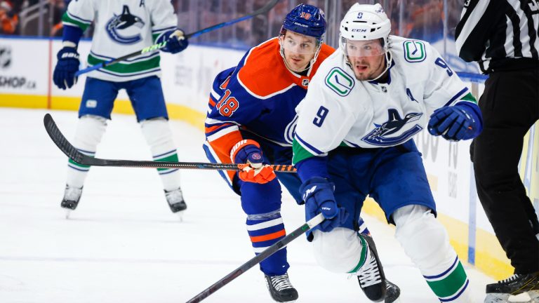 Canucks score five unanswered goals in comeback win over Oilers ...